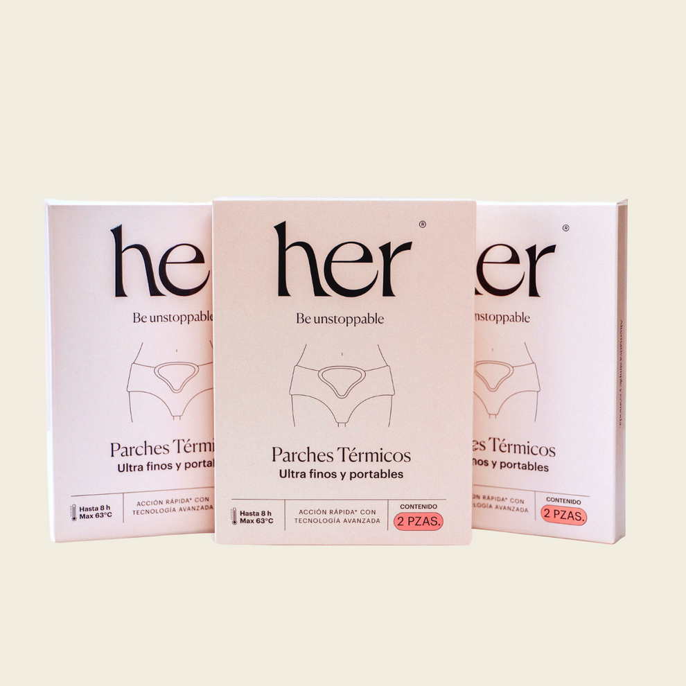 Kit Parches Térmicos para Cólicos – Her